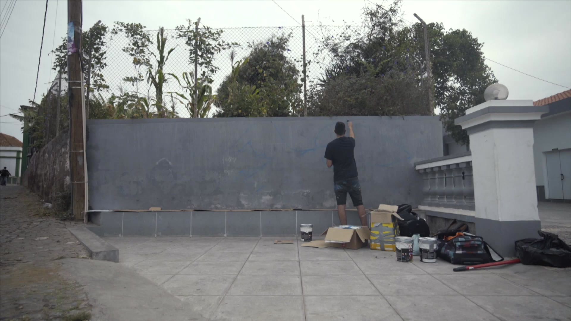 Elo och um Cap Vert: Konschtwierker vun de Street artists Raphael Gindt ...