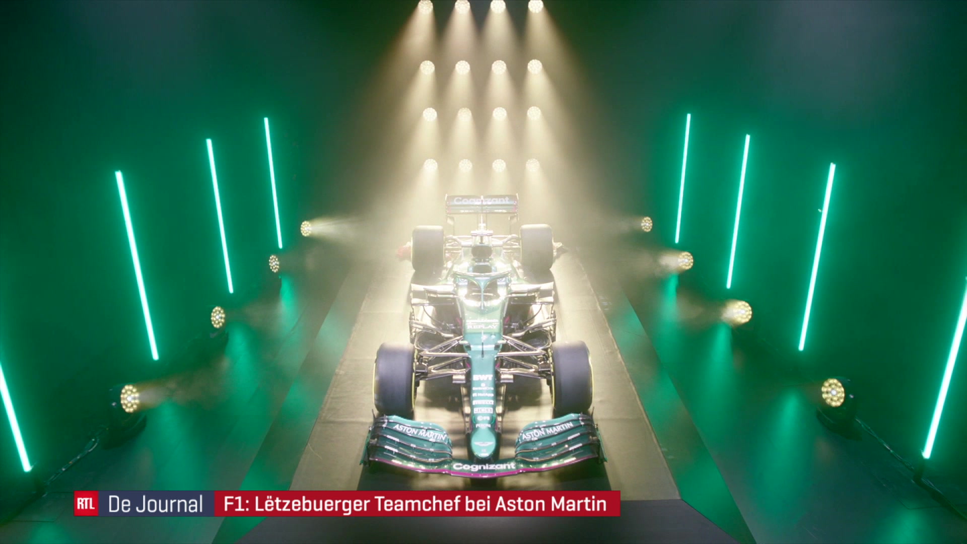 Formel 1: Mike Krack, neien Teamchef vun Aston Martin, am RTL-Interview ...