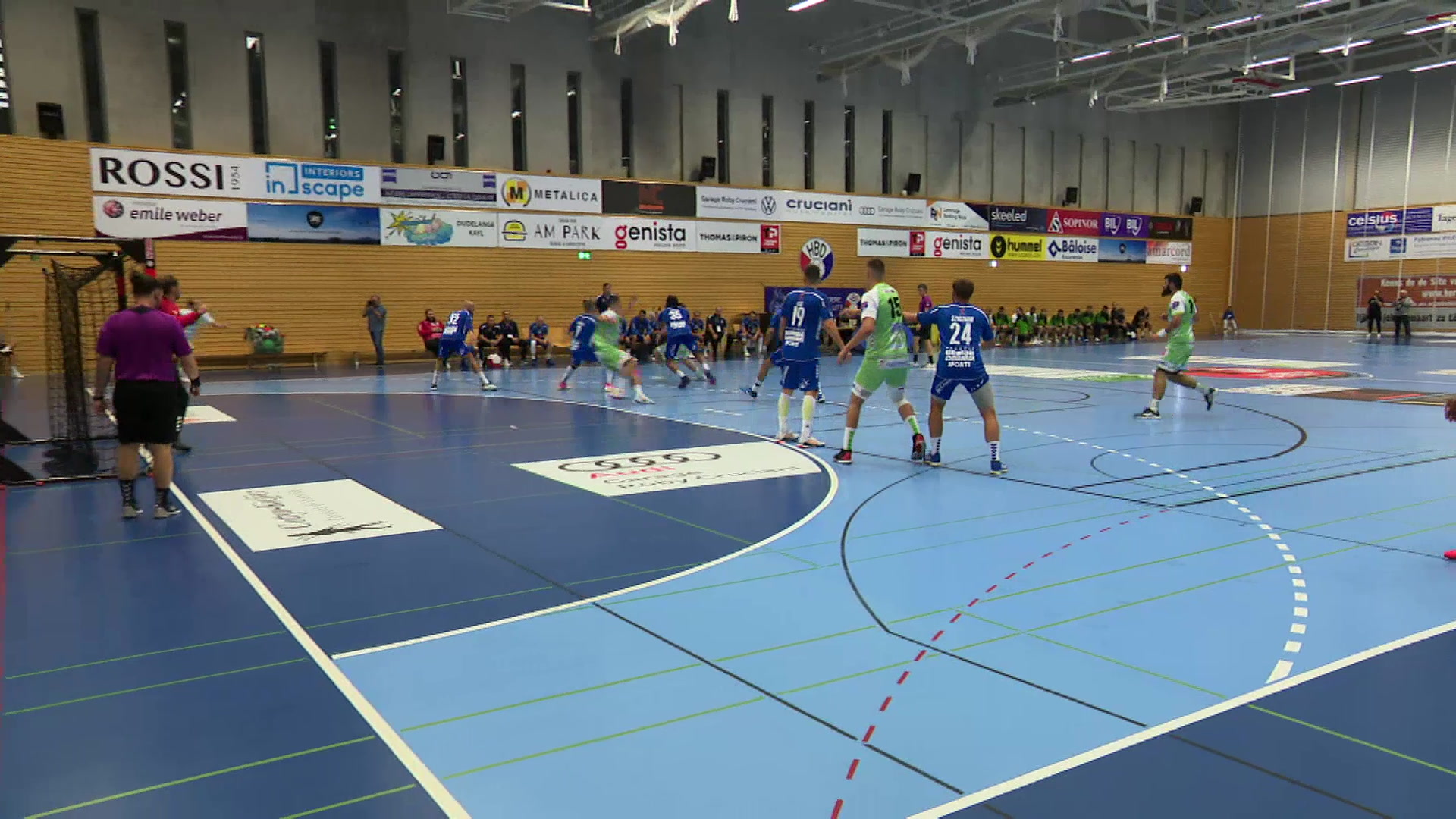 Handball-Championnat: Diddeleng gewënnt Spëtzematch, Standard feiert ...