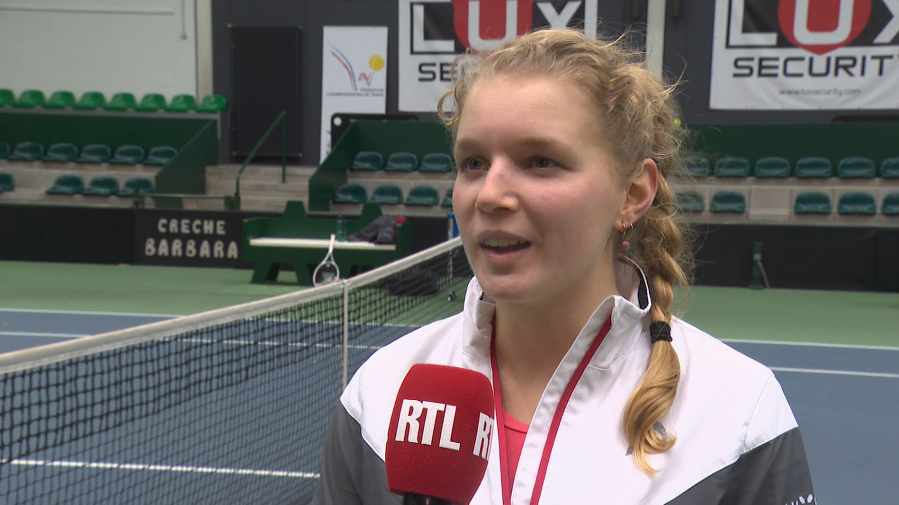 Tennis: D'Marie Weckerle op de Spuere vum Mandy Minella? - RTL Lëtzebuerg