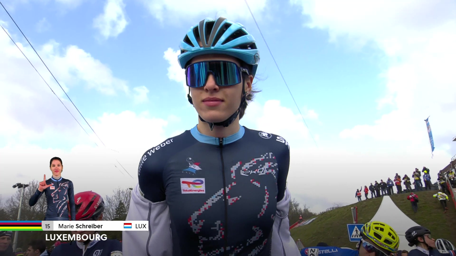 Cyclocross-WM zu Hoogerheide: Marie Schreiber fiert op déi 5. Plaz ...