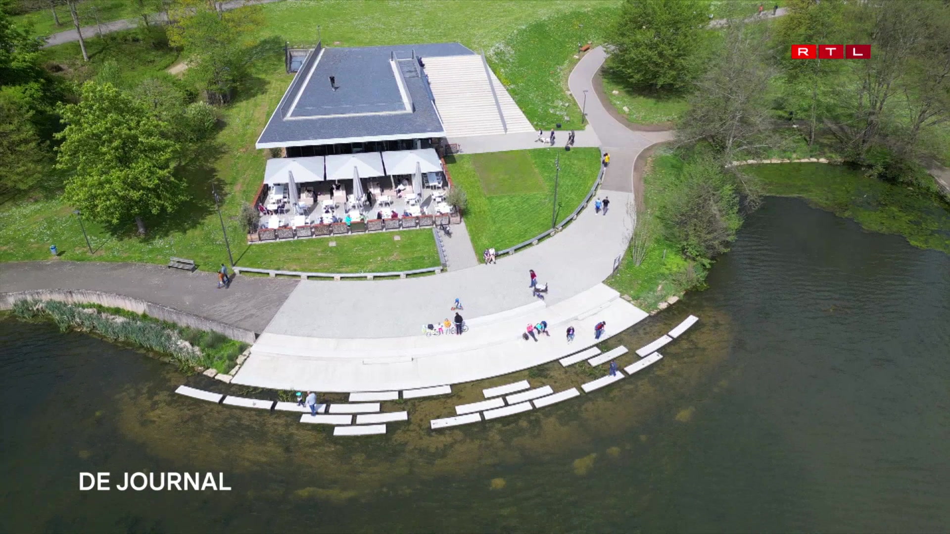 Vum 26. Mee un: Den Iechternacher Séi geet endlech op, fir ze schwammen ...