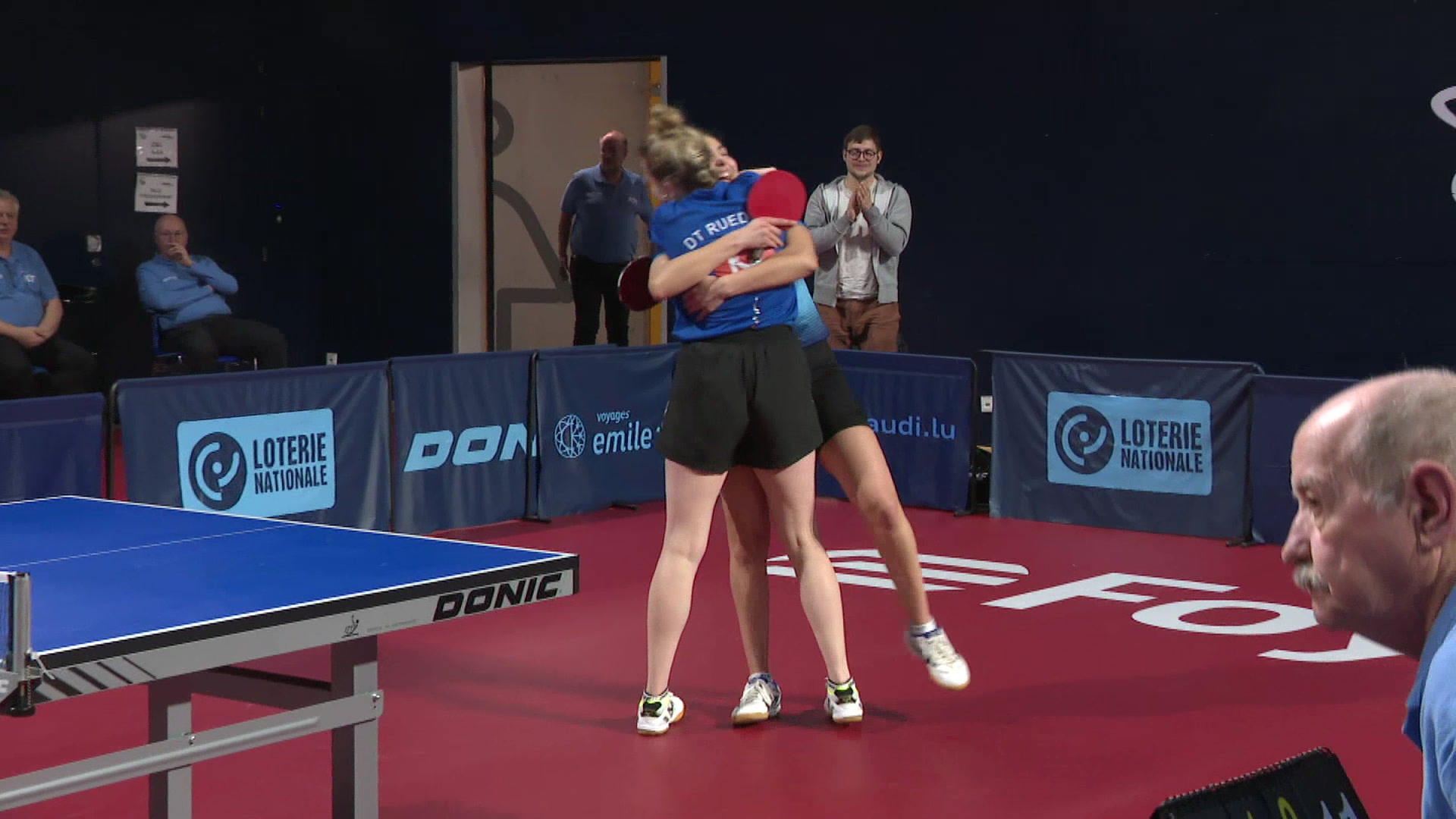 Dëschtennis: Championstitele fir Maël van Dessel an Tessy Gonderinger ...