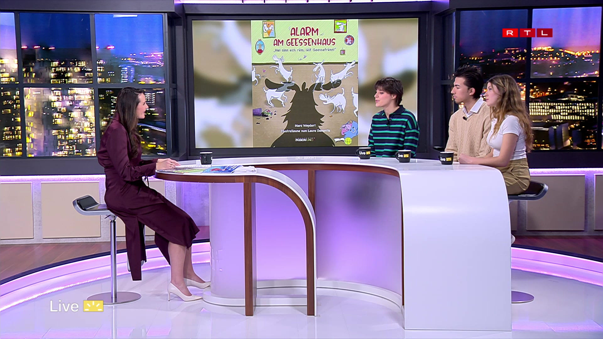 LIVE! Planet People: Laure Demontis, David Garrett souwéi Victoria ...