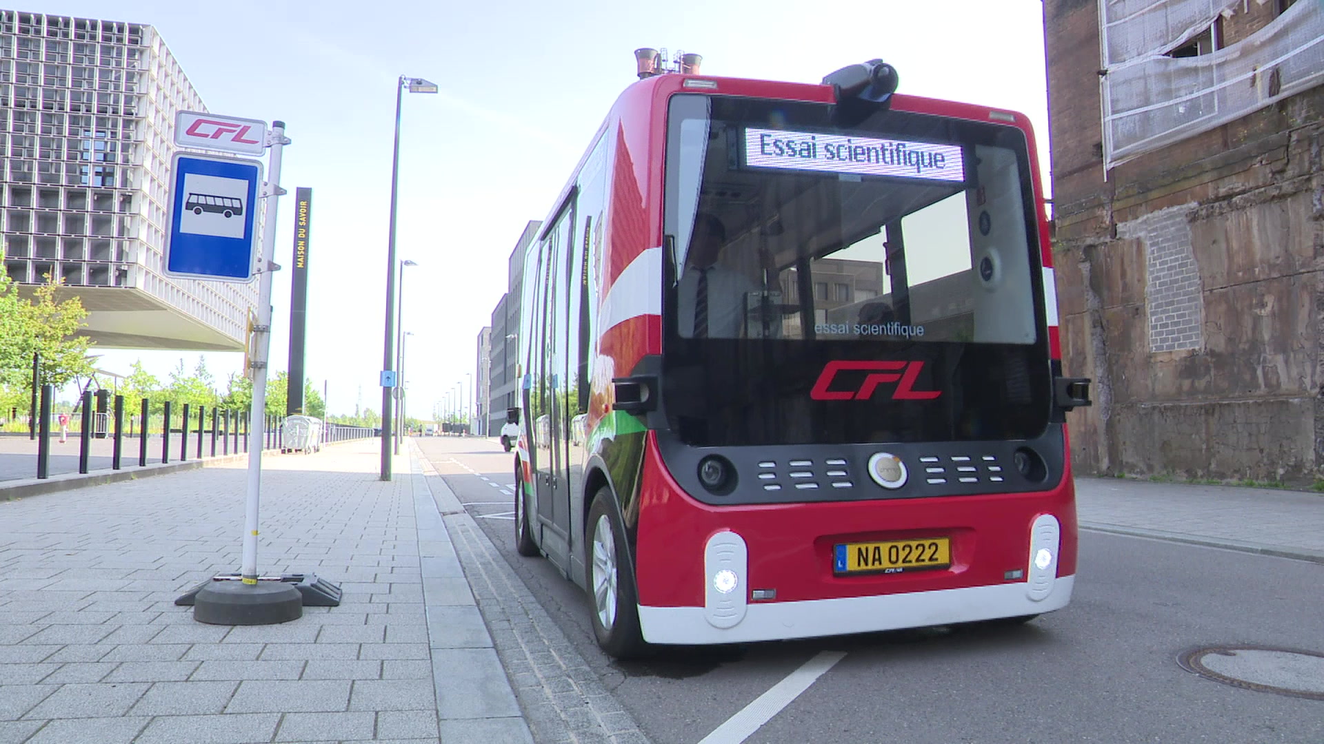 Ohmio-Projet vun den CFL: Souguer bei enger Dauf kéint d'autonom Navett ...