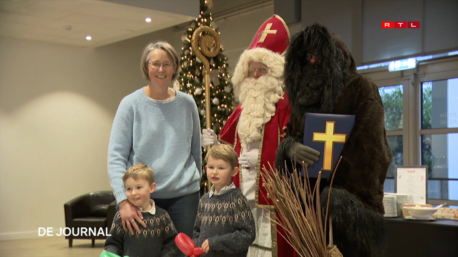 Um 6. Dezember: De Kleeschen huet Kleng a Grouss frou gemaach