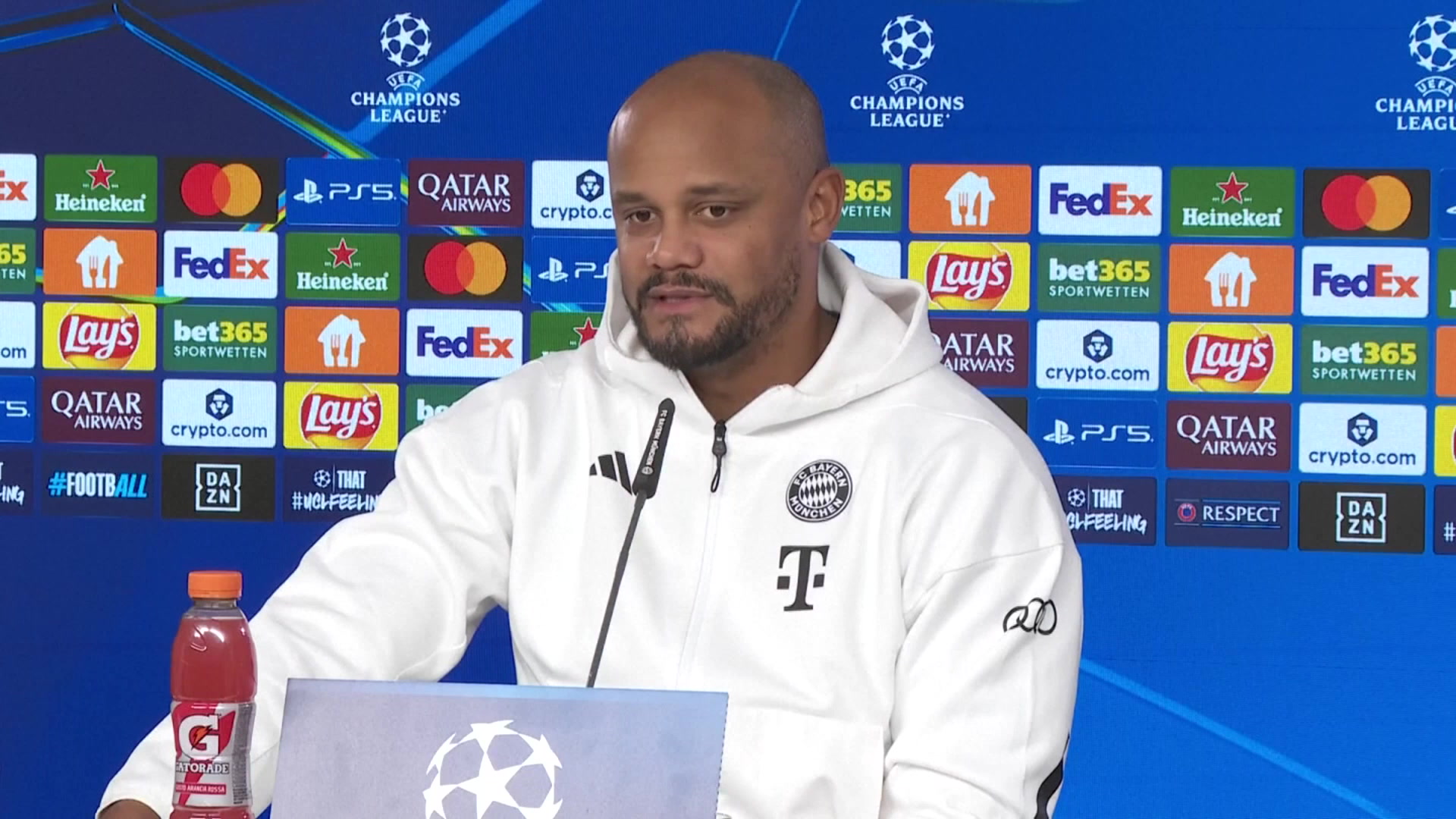 Bayern München géint d'Union Saint Gilloise: Vincent Kompany: "Dat ass ...