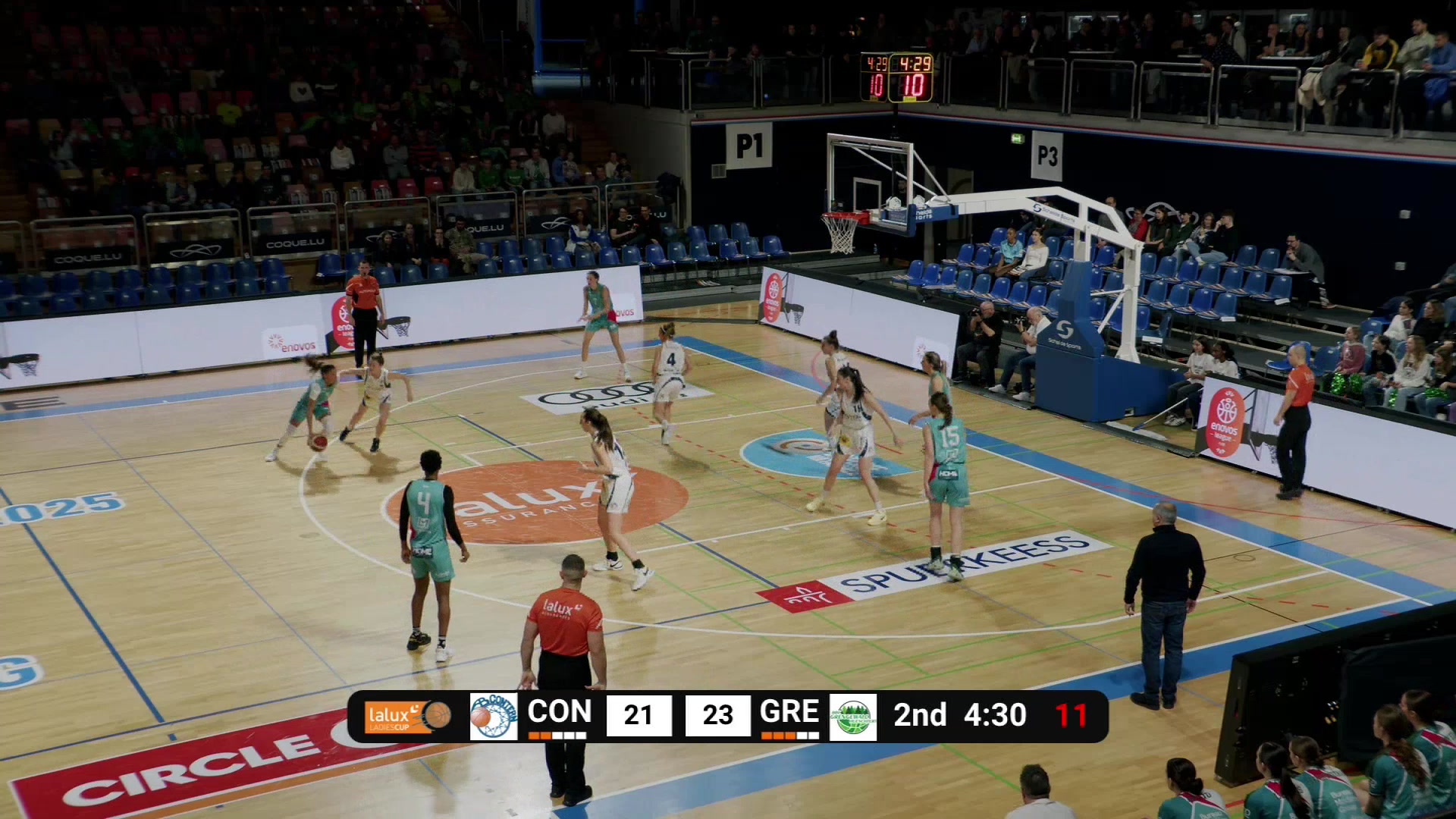 RTL Play - Rebound: De Replay vun de Matcher Gréngewald-Contern a Steesel - Ettelbréck