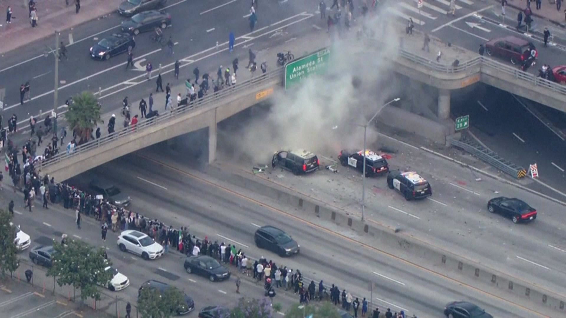 Governor dismayed: Trump deploys Marines as tensions rise over Los ...